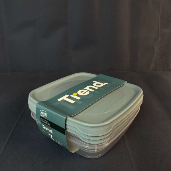 Square Trend Storage Box Set / 3×1,3 Lt – Hobby Life