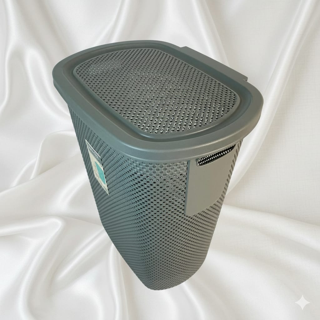 58 Lt Nickel Laundry Hamper – Hobby Life